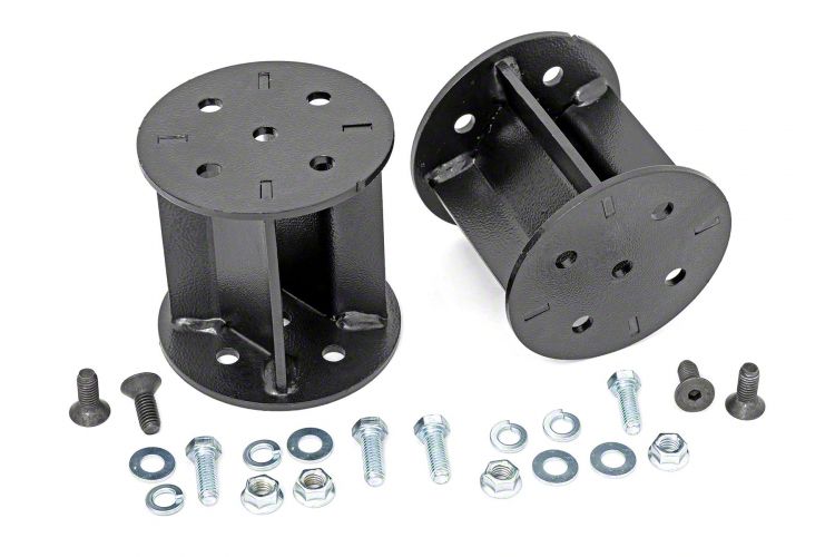 Rough Country Suspension F-150 4-Inch Rear Air Spring Spacers 10013 ...