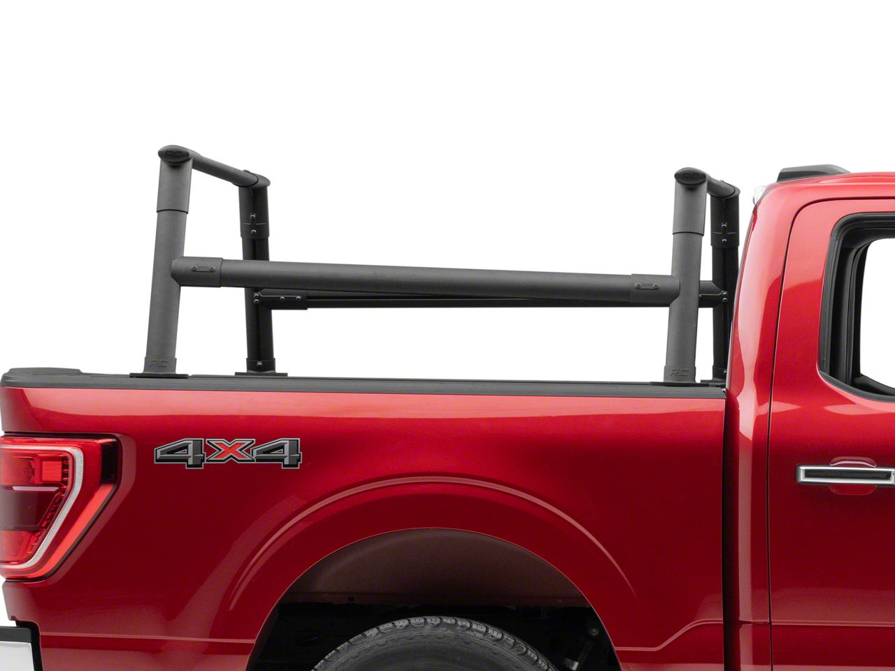 Rough Country F-150 Bed Rack; Matte Black 10406 (15-25 F-150 w/ 5-1/2 ...