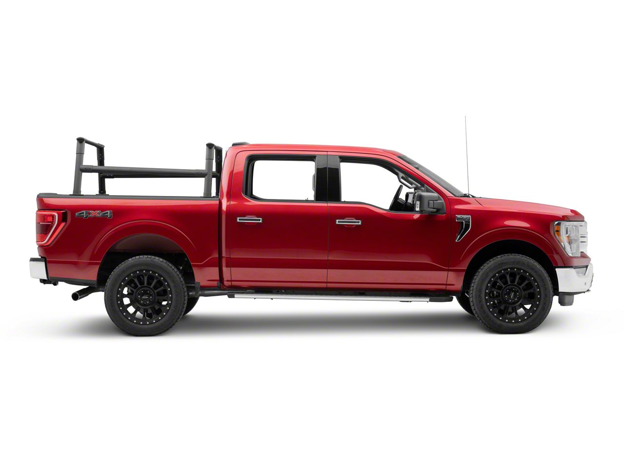 Rough Country F-150 Bed Rack; Matte Black 10406 (15-25 F-150 w/ 5-1/2 ...