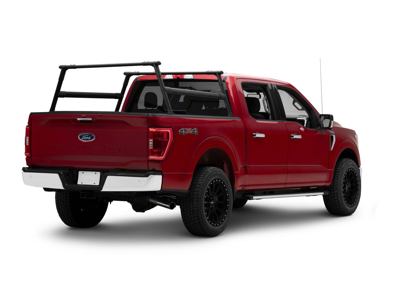 Rough Country F-150 Bed Rack; Matte Black 10406 (15-24 F-150 w/ 5-1/2 ...
