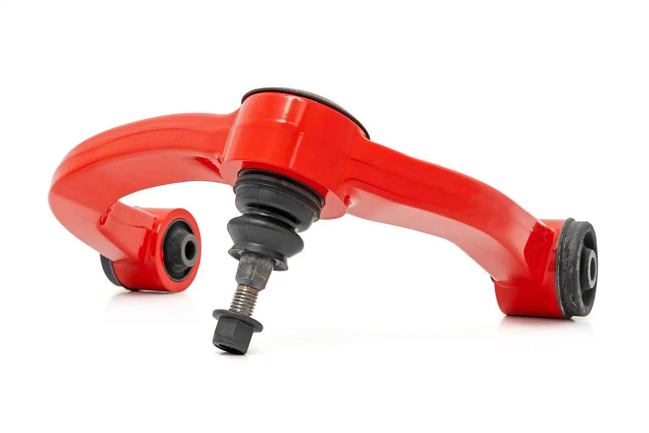 Rough Country F-150 Forged Upper Control Arms; Red 51034RED (09-20 4WD ...