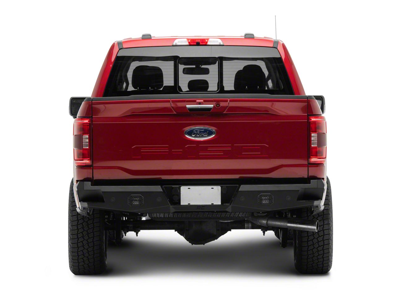 Rough Country F-150 Heavy Duty LED Rear Bumper 10810A (21-25 F-150 ...