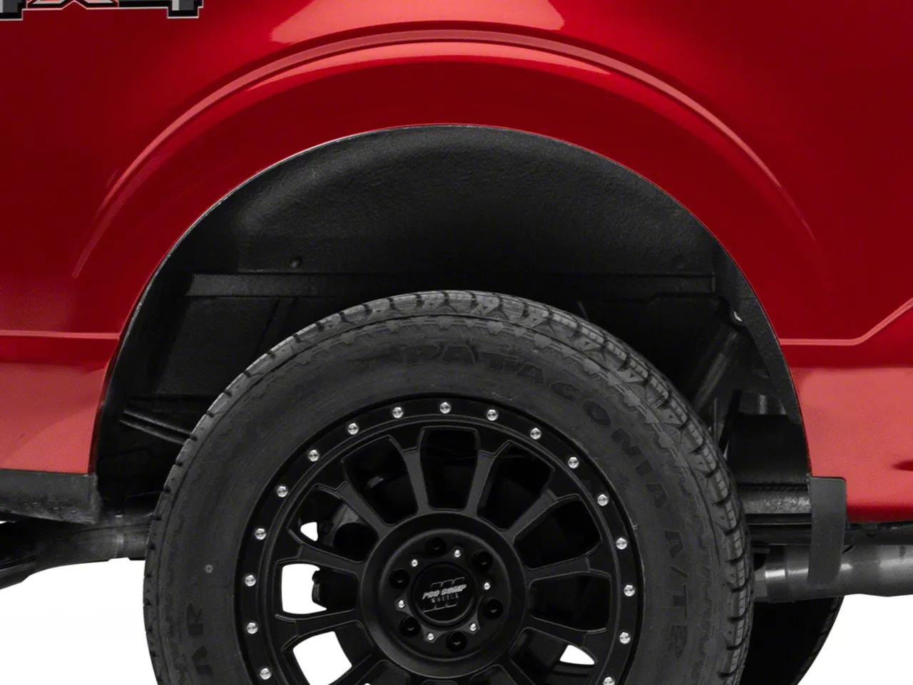 Rough Country F-150 Rear Wheel Well Liners 4213 (21-25 F-150, Excluding ...