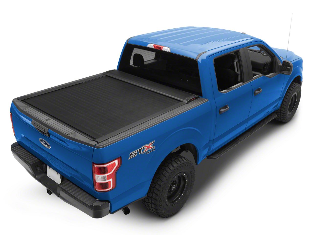 Rough Country F-150 Retractable Bed Cover 46220551A (15-20 F-150 w/ 5-1 ...