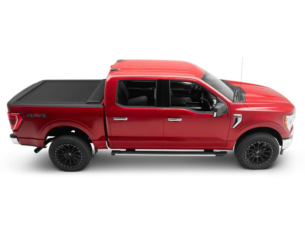 Rough Country F-150 Retractable Bed Cover 46410551A (21-25 F-150 w/ 5-1 ...