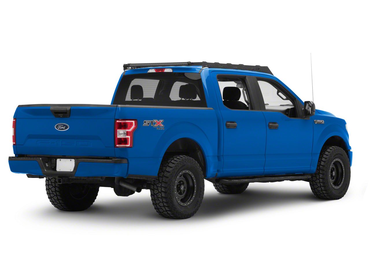 Rough Country F-150 Roof Rack System with Front and Rear Facing LED ...