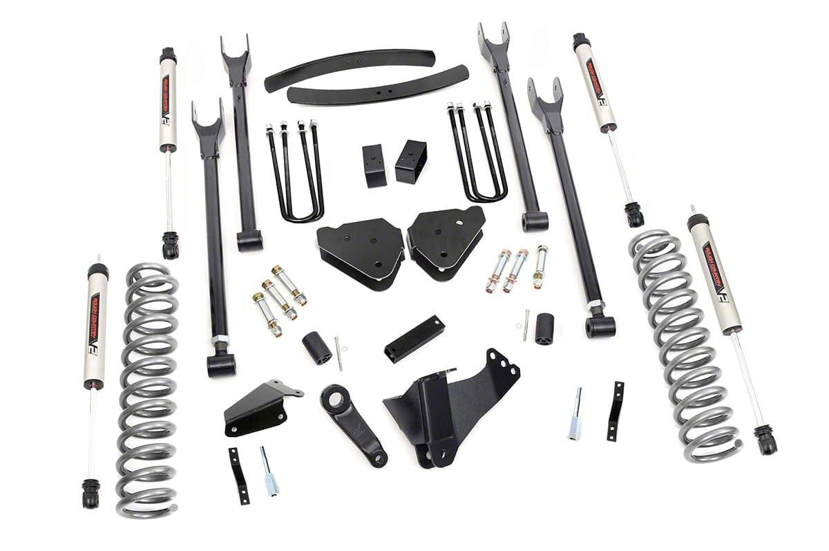 Rough Country F-250 Super Duty 6-Inch 4-Link Suspension Lift Kit with ...