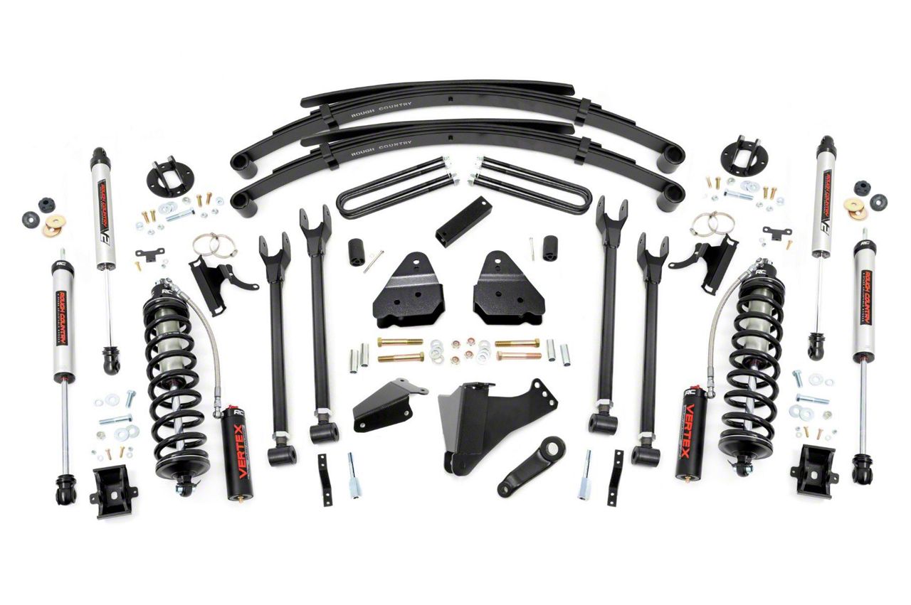 Rough Country F-350 Super Duty 6-Inch Coil-Over Conversion 4-Link ...