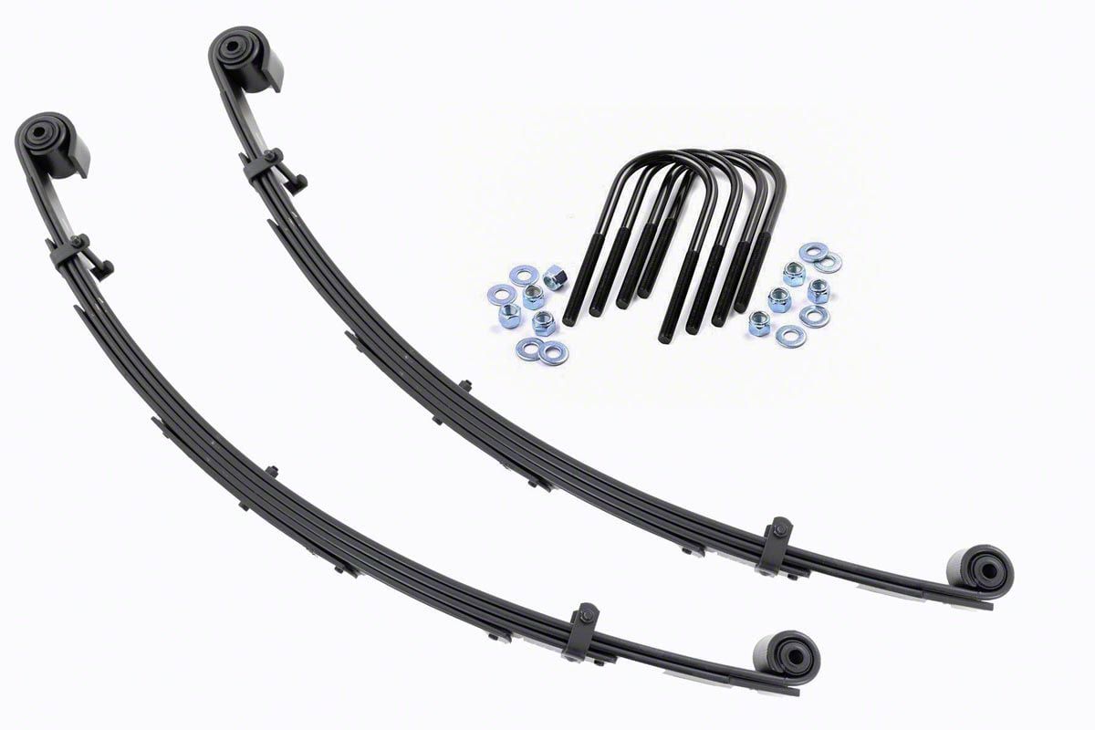 Rough Country F-350 Super Duty Front Leaf Springs for 4-Inch Lift ...