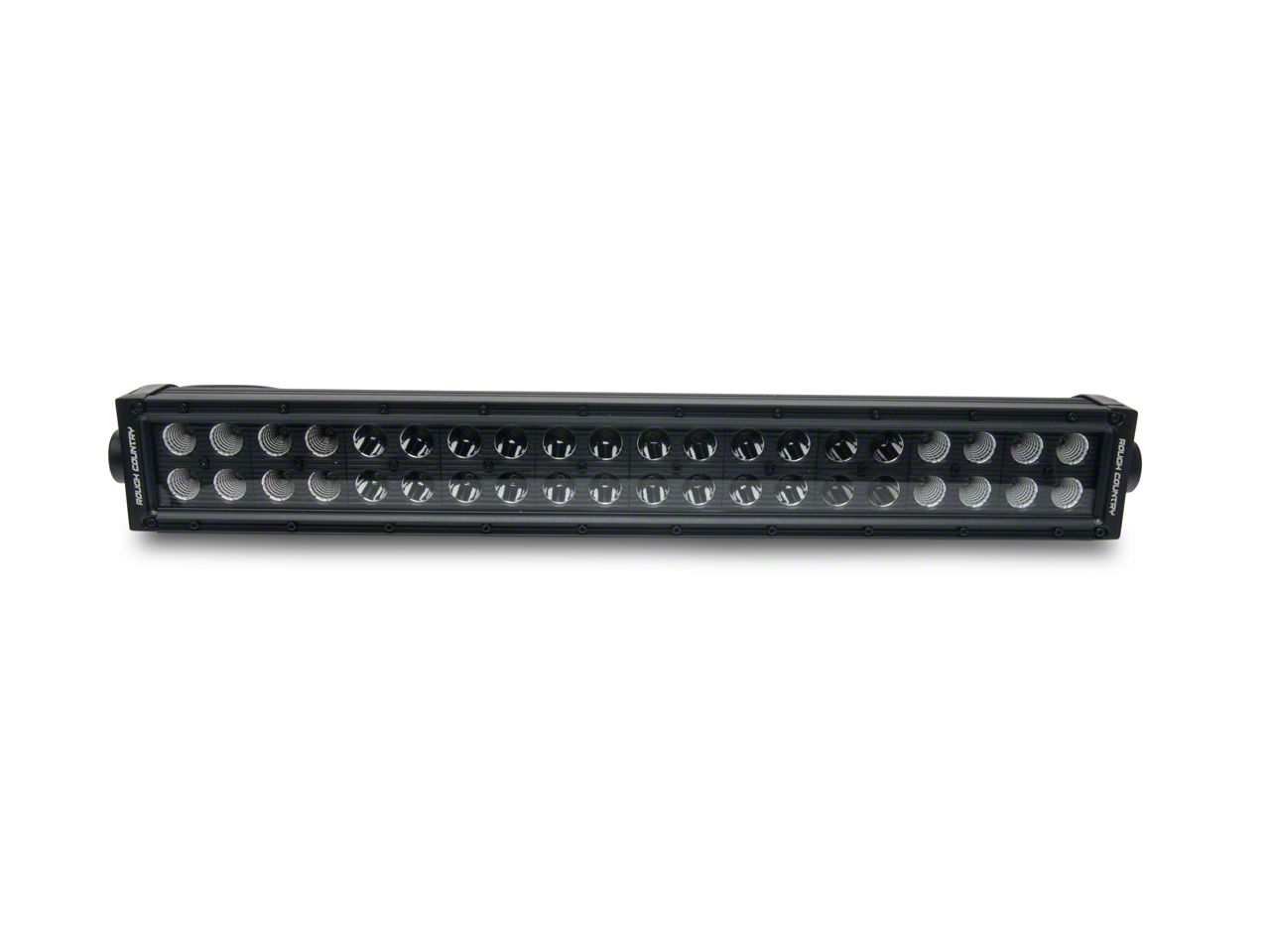 Rough Country RAM 1500 20-Inch Black Series LED Light Bar Hidden Bumper ...