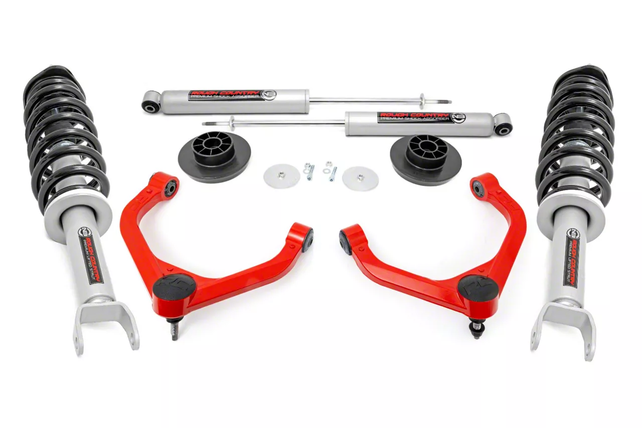 Rough Country Suspension RAM 1500 3.50-Inch Bolt-On Suspension Lift Kit ...