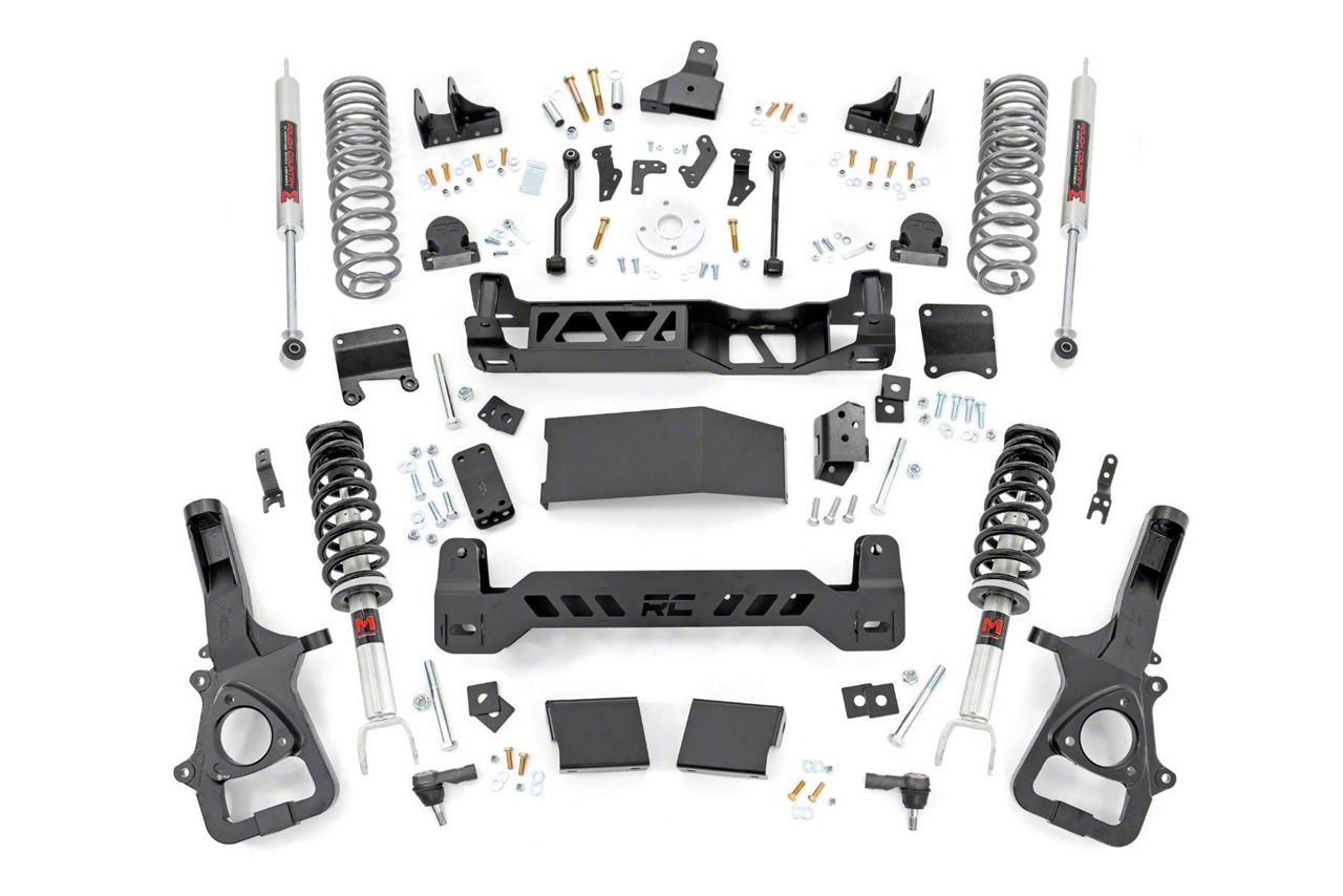 Rough Country Suspension RAM 1500 6-Inch Suspension Lift Kit with M1 ...