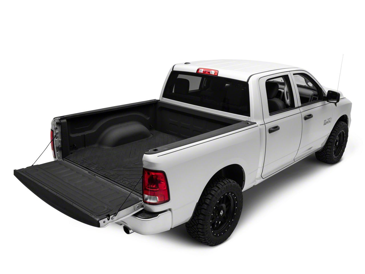 Rough Country RAM 1500 Bed Mat with RC Logos RCM678 (09-18 RAM 1500 w ...