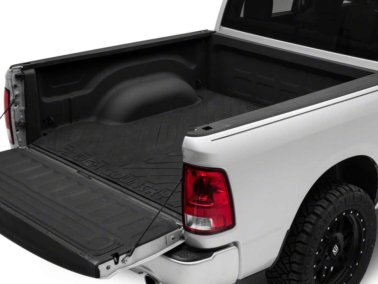 Rough Country RAM 1500 Bed Mat with RC Logos RCM678 (09-18 RAM 1500 w ...