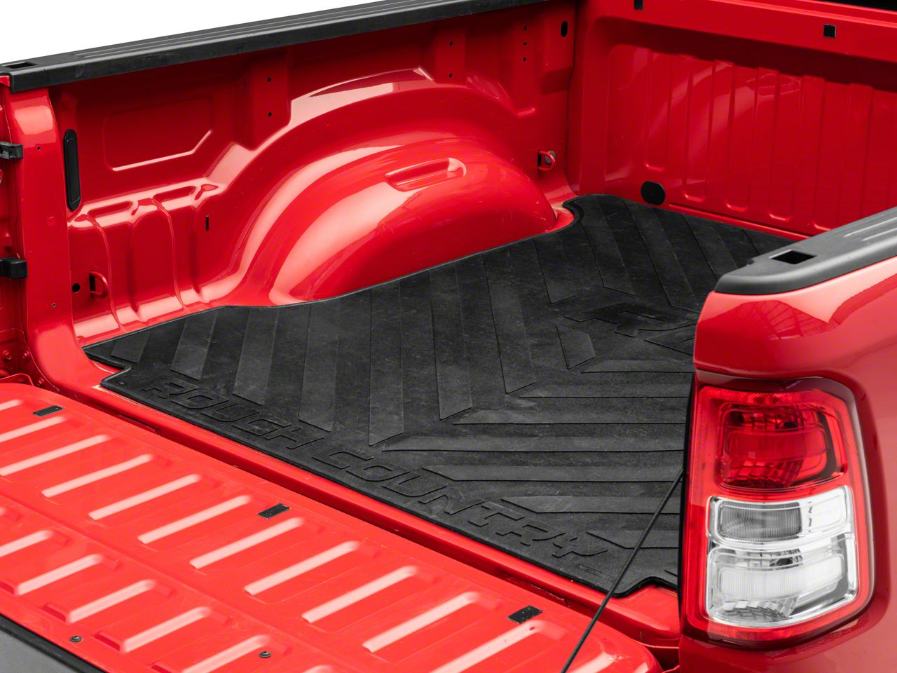 Rough Country RAM 1500 Bed Mat with RC Logos RCM685 (19-25 RAM 1500 w ...