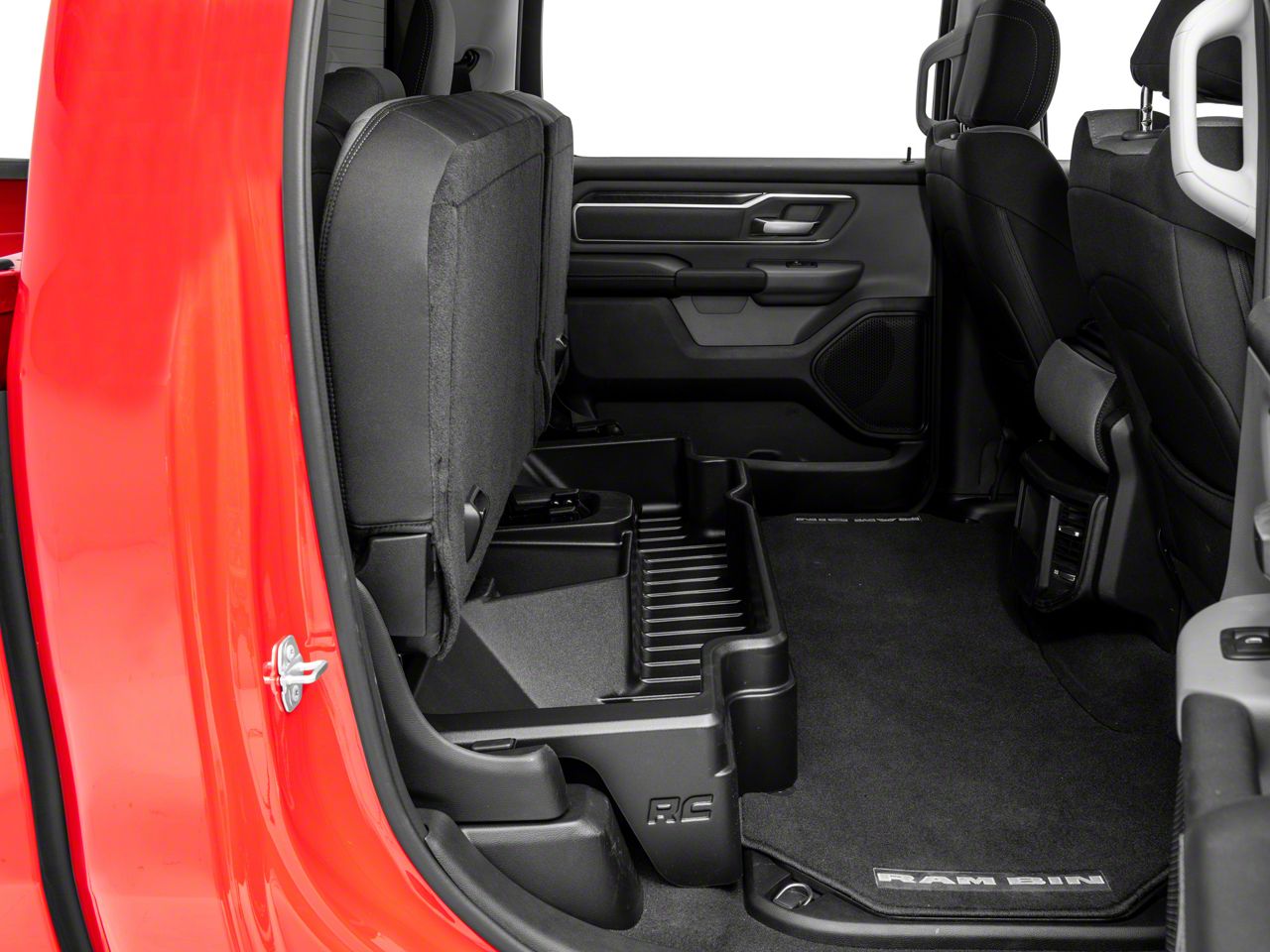 Rough Country RAM 1500 Custom-Fit Under Seat Storage Compartment ...