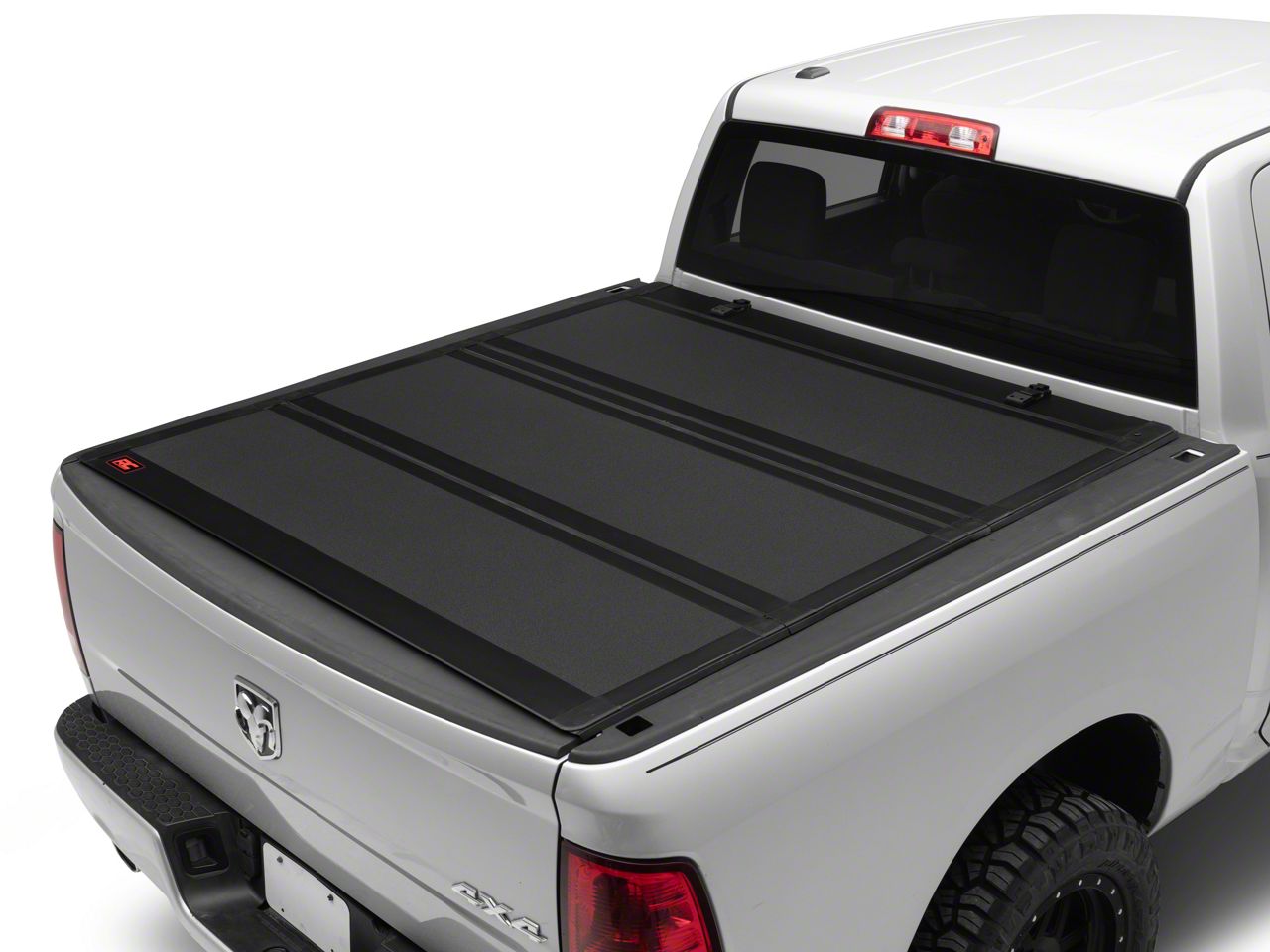 Rough Country RAM 1500 Hard Tri-Fold Flip-Up Tonneau Cover 49319550 (09 ...