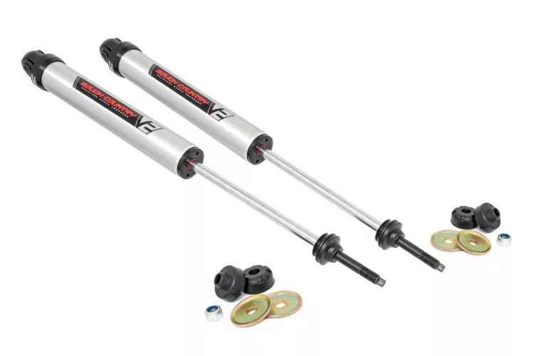 Rough Country Offroad RAM 1500 V2 Monotube Rear Shocks for 3.50-Inch ...