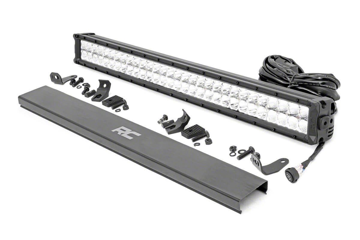 Rough Country RAM 2500 30-Inch Chrome Series White DRL LED Light Bar ...