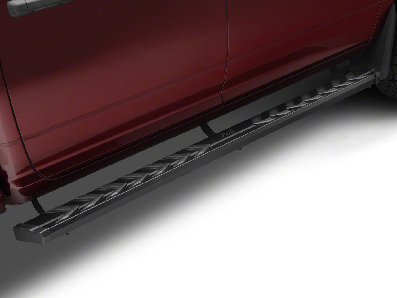 Rough Country RAM 2500 BA2 Running Boards 41003 (10-26 RAM 2500 Crew ...