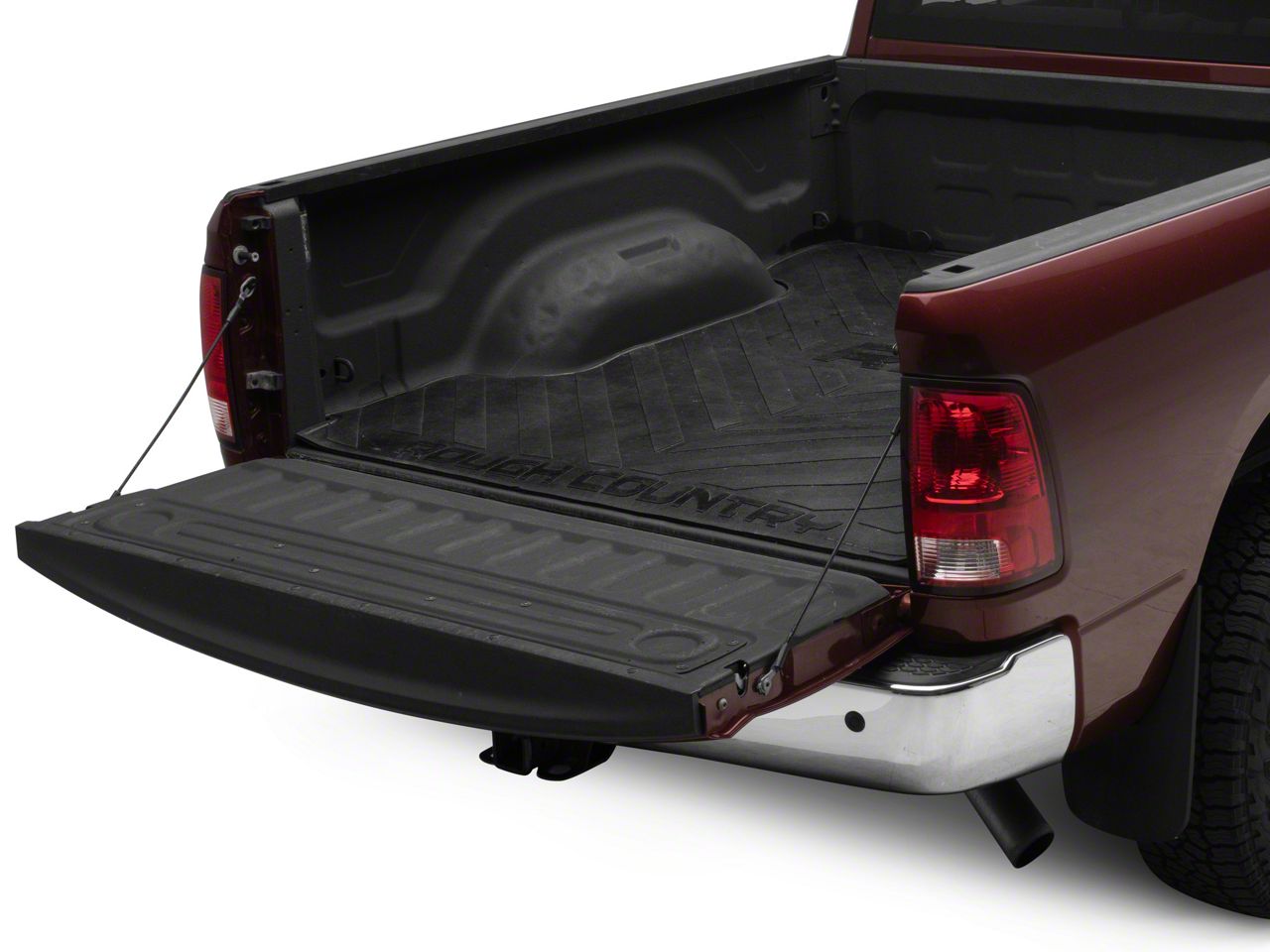 Rough Country RAM 2500 Bed Mat with RC Logos RCM676 (03-24 RAM 2500 w ...