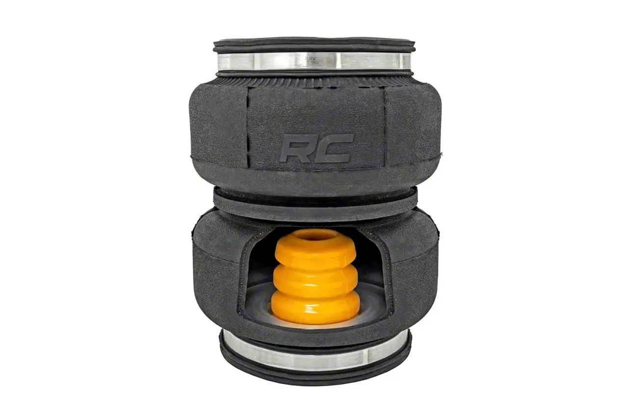 Rough Country RAM 2500 Rear Air Spring Kit with Onboard Air Compressor ...