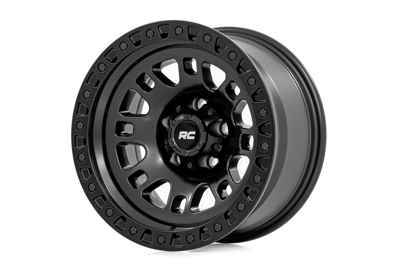Rough Country Ranger 82 Series Semi Gloss Black 6-Lug Wheel; 18x9; 18mm ...