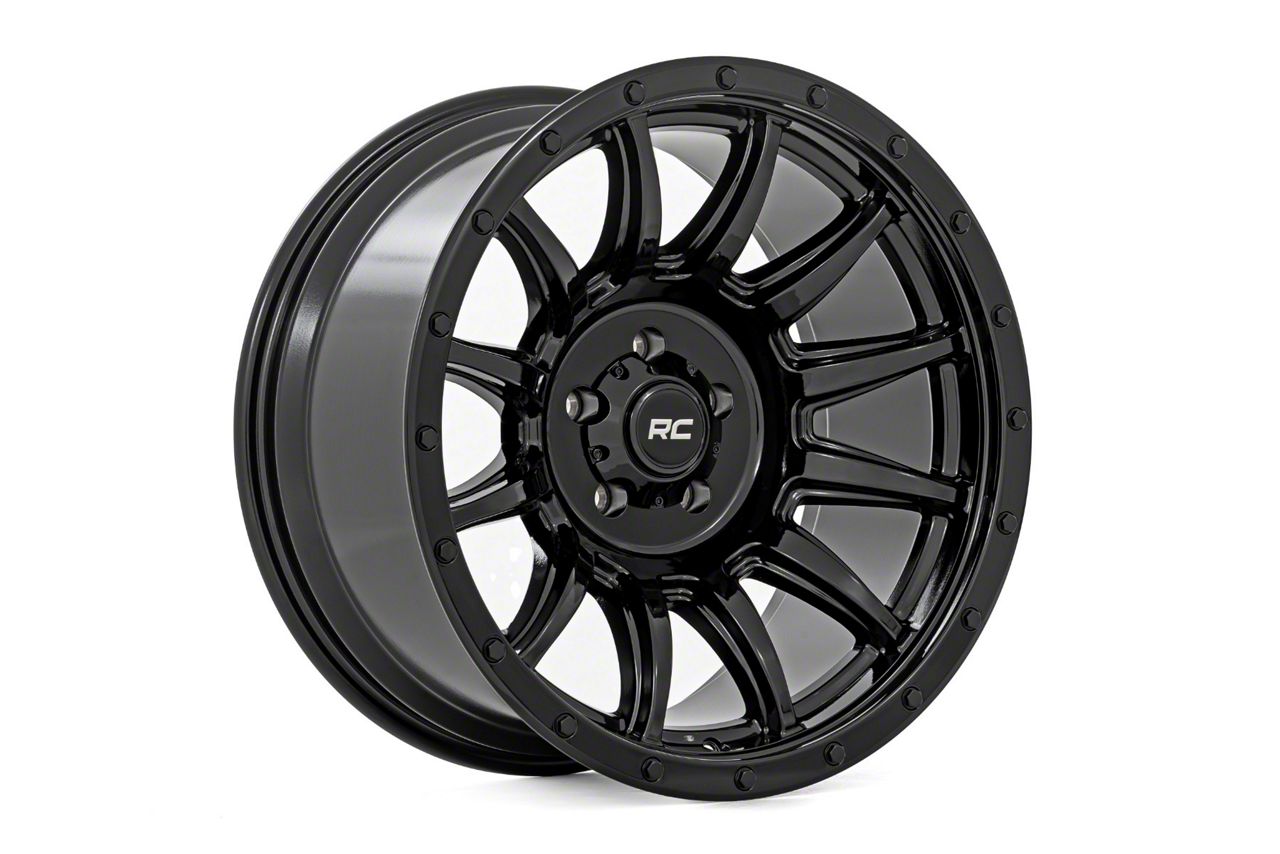 Rough Country Ranger 90 Series Gloss Black 6-Lug Wheel; 20x9; 0mm ...