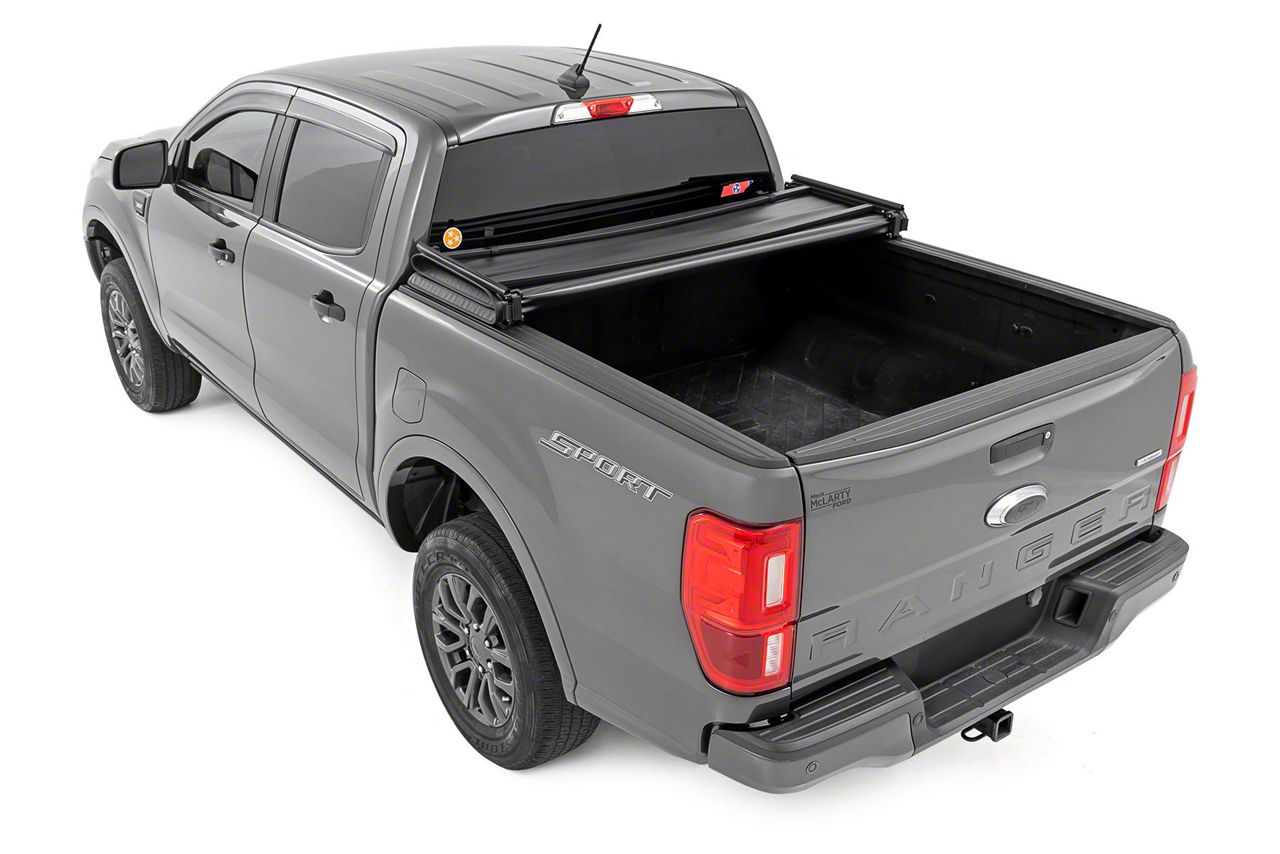Rough Country Ranger Soft Tri-Fold Tonneau Cover FR27017 (19-23 Ranger ...