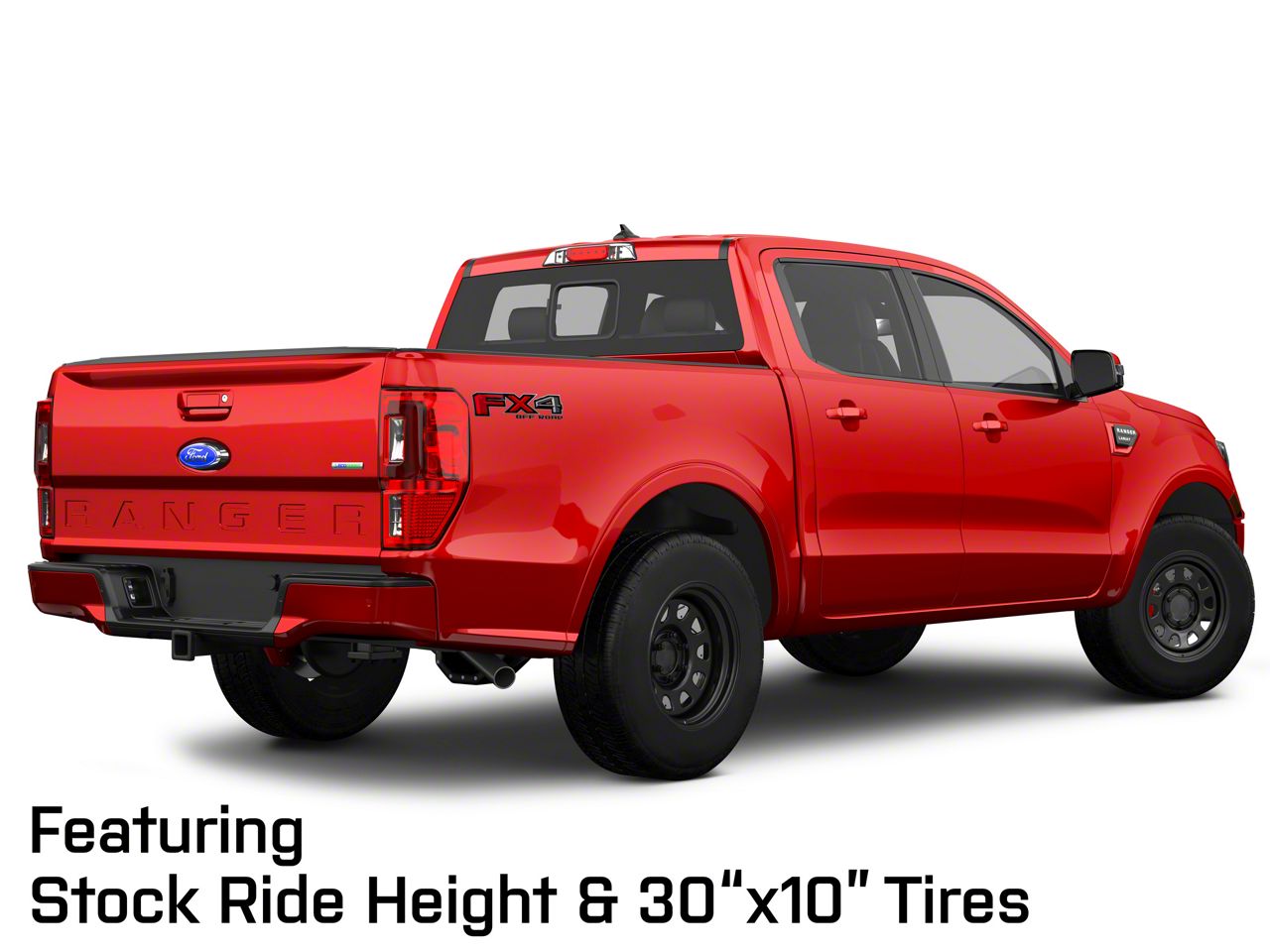 Rough Country Ranger Steel Gloss Black 6-Lug Wheel; 17x9; -12mm Offset ...