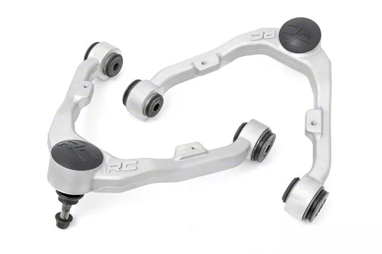 Rough Country Silverado 1500 Forged Upper Control Arms; Aluminum 10026 ...