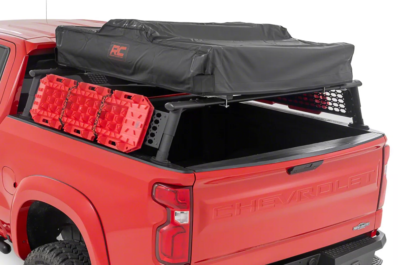 Rough Country Silverado 1500 Half Bed Rack 10204 (19-26 Silverado 1500 ...