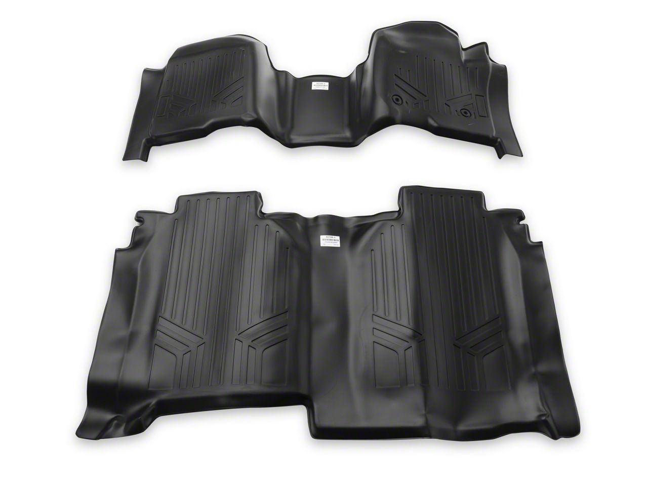 Rough Country Silverado 1500 Heavy Duty Front and Rear Floor Mats ...
