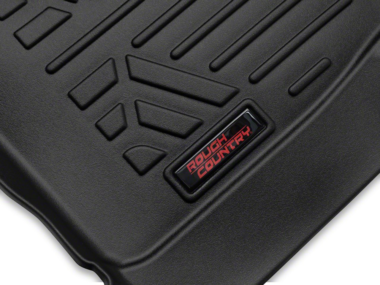Rough Country Silverado 1500 Heavy Duty Front and Rear Floor Mats ...