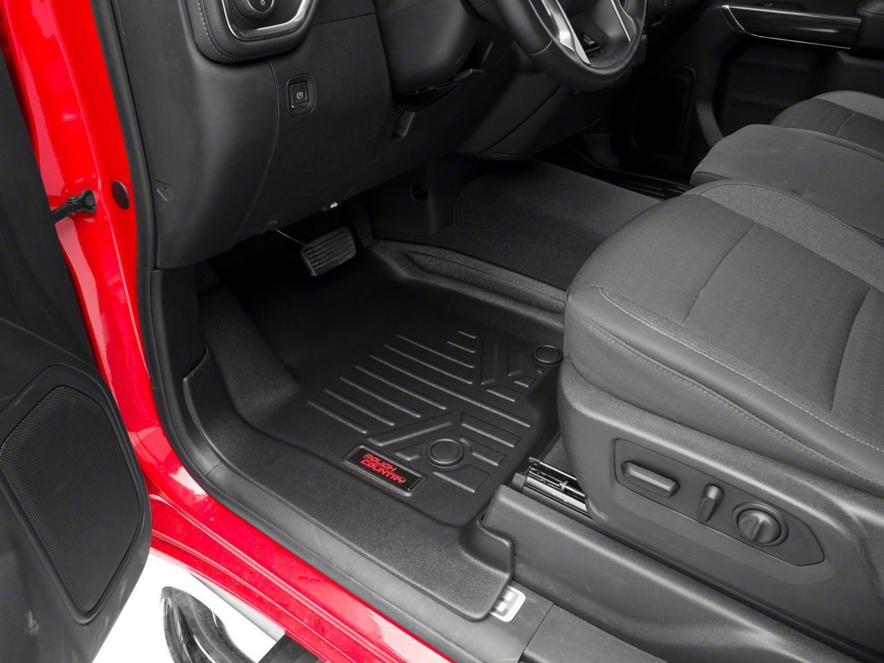 Rough Country Silverado 1500 Heavy Duty Front and Rear Floor Mats ...