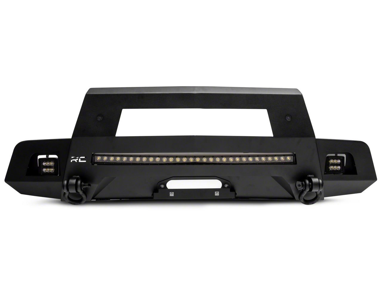 Rough Country Silverado 1500 Hidden Winch Bumper 10805 (19-21 Silverado ...