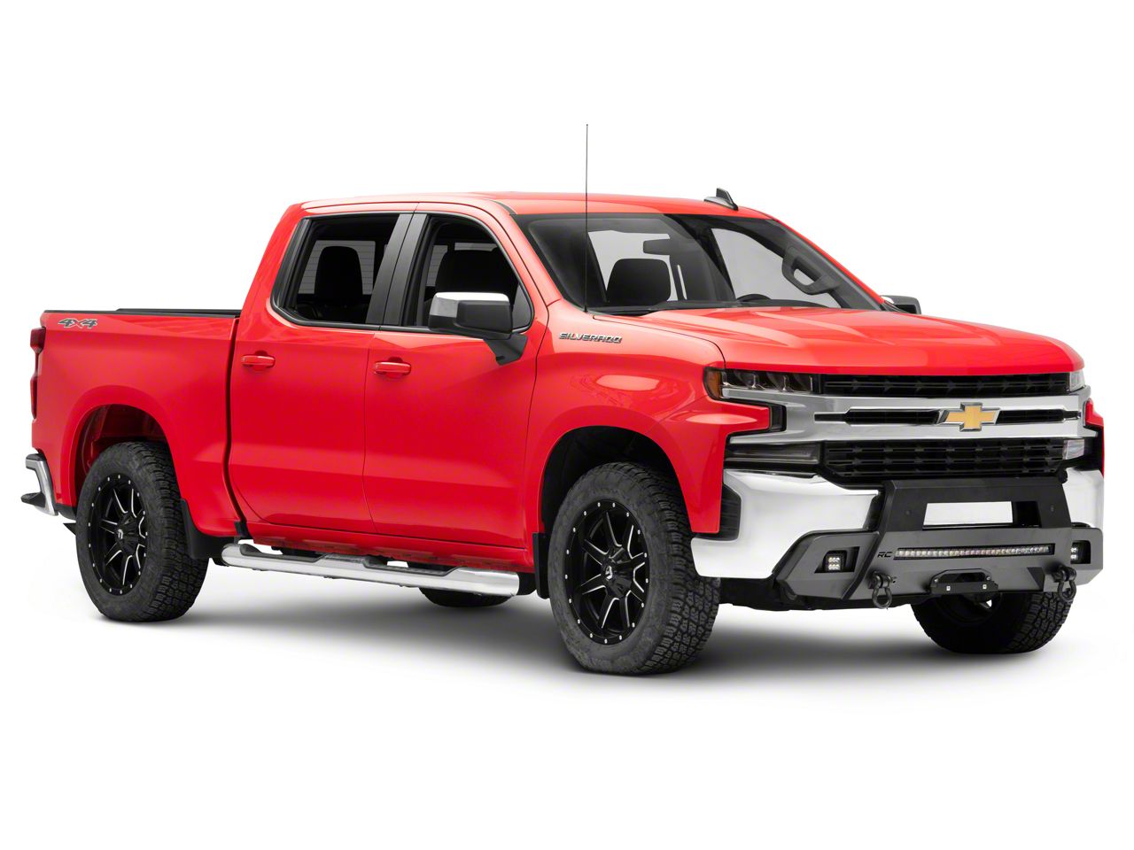 Rough Country Silverado 1500 Hidden Winch Bumper 10805 (19-21 Silverado ...