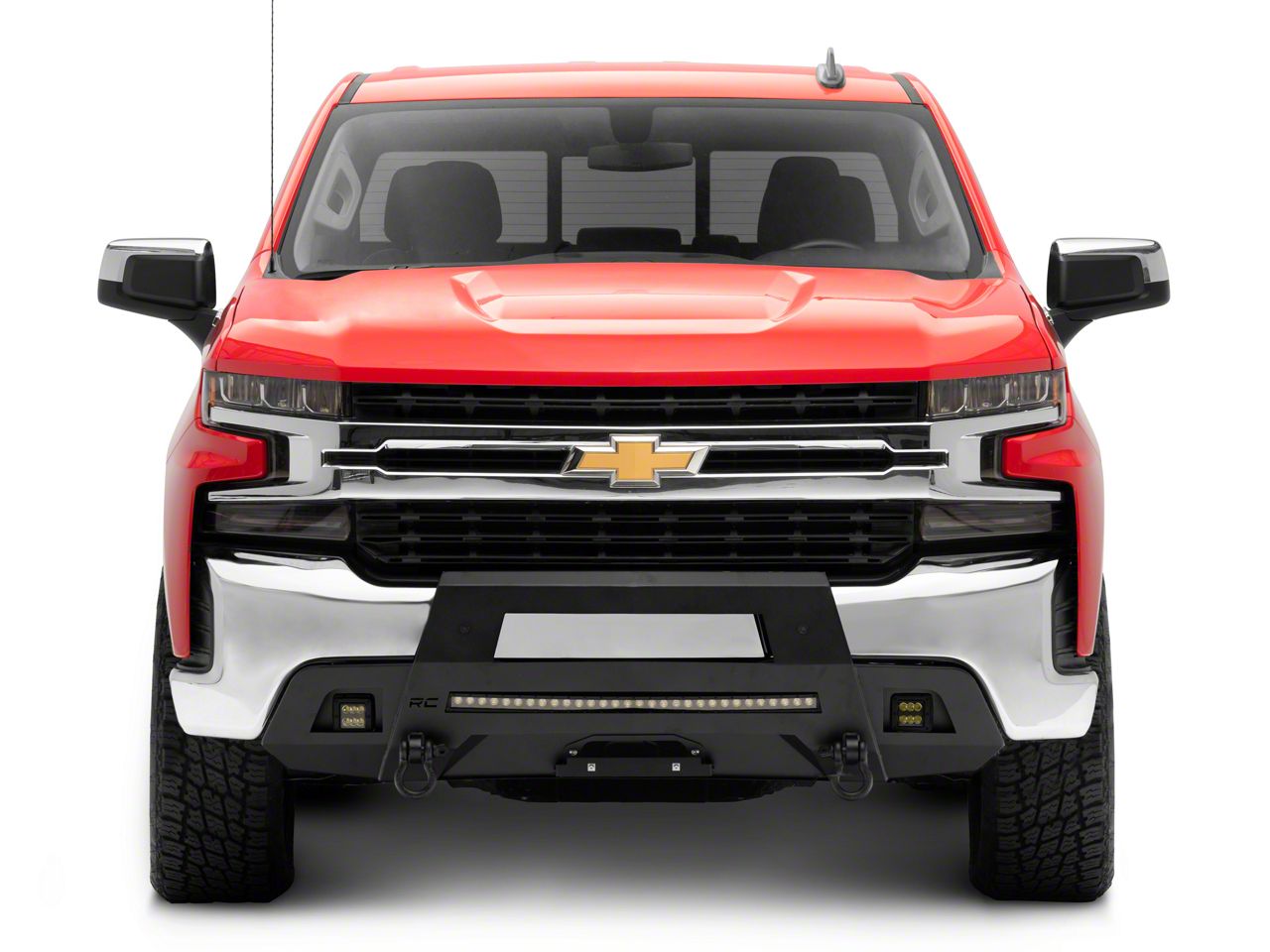 Rough Country Silverado 1500 Hidden Winch Bumper 10805 (19-21 Silverado ...