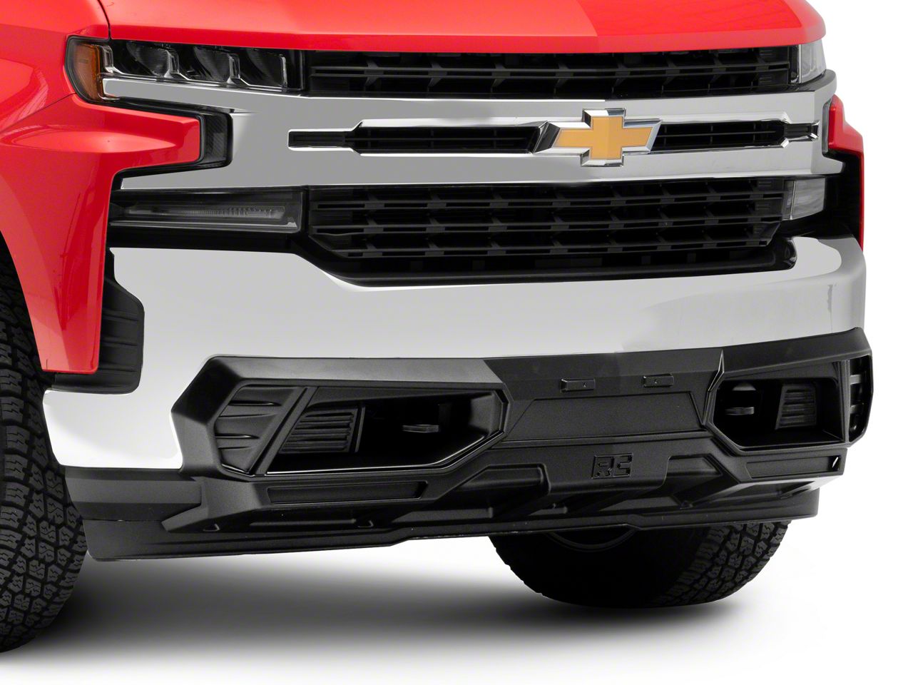 Rough Country Silverado 1500 LED Front Bumper Fascia Cover 99028 (19-21 ...