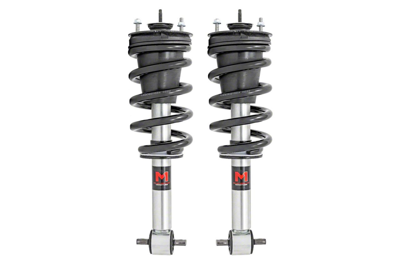 Rough Country Silverado 1500 M1 Loaded Front Struts for 3.50-Inch Lift ...