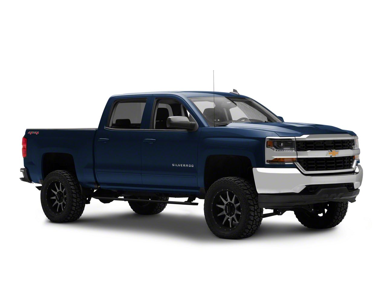 Rough Country Silverado 1500 RETRACT Electric Running Boards PSR51518 ...
