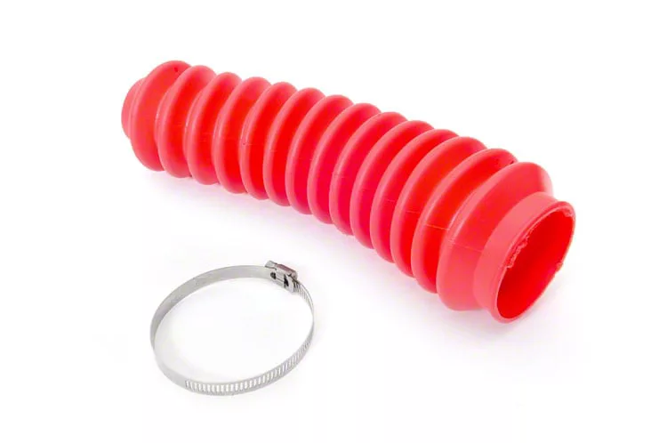 Rough Country Silverado 1500 Shock Boot; Red 87150 - Free Shipping