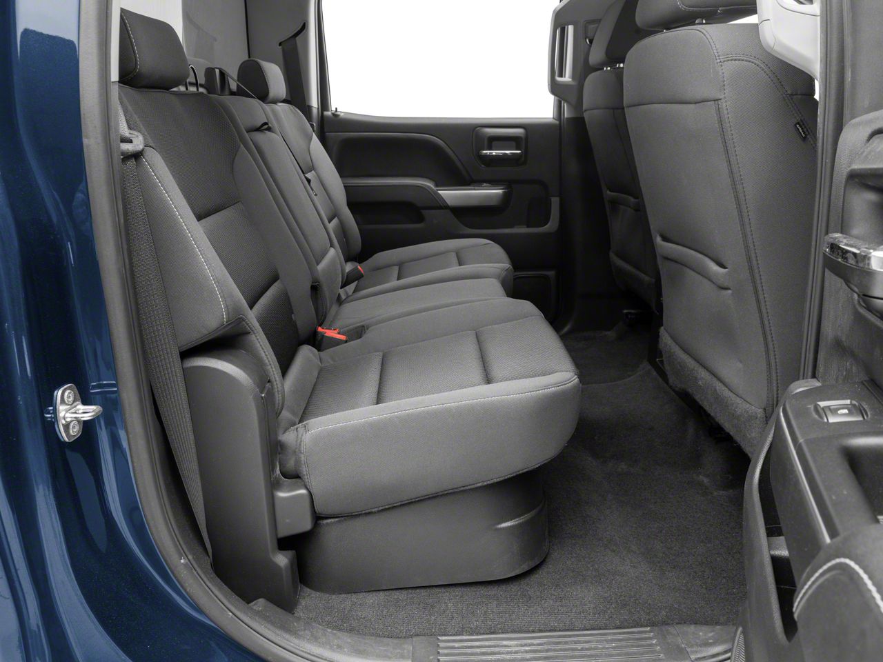 Rough Country Silverado 3500 Custom-Fit Under Seat Storage Compartment ...