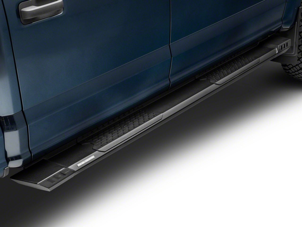 Rough Country F-250 Super Duty HD2 Running Boards; Black SRB151791 (17 ...