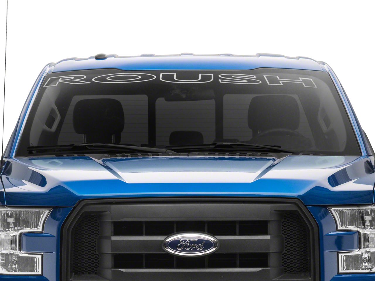 Roush F-150 Windshield Banner; Etched Glass 422016 (15-22 F-150) - Free ...