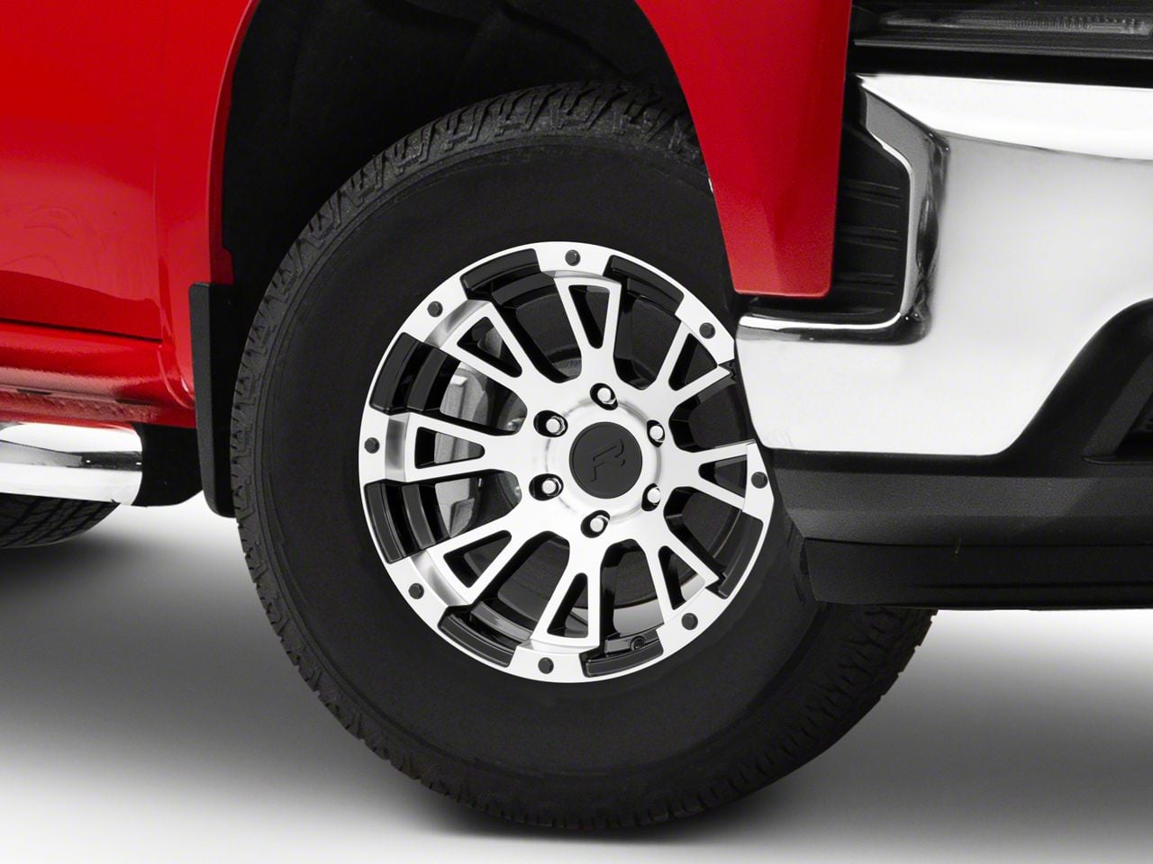 Rovos Wheels Silverado 1500 Karoo Gloss Black with Machined Lip 6-Lug ...