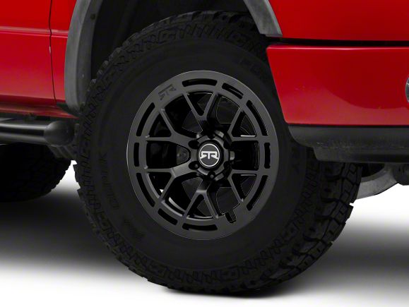 RTR F-150 Tech 6 Satin Black 6-Lug Wheel; 20x9; 0mm Offset 950SB ...