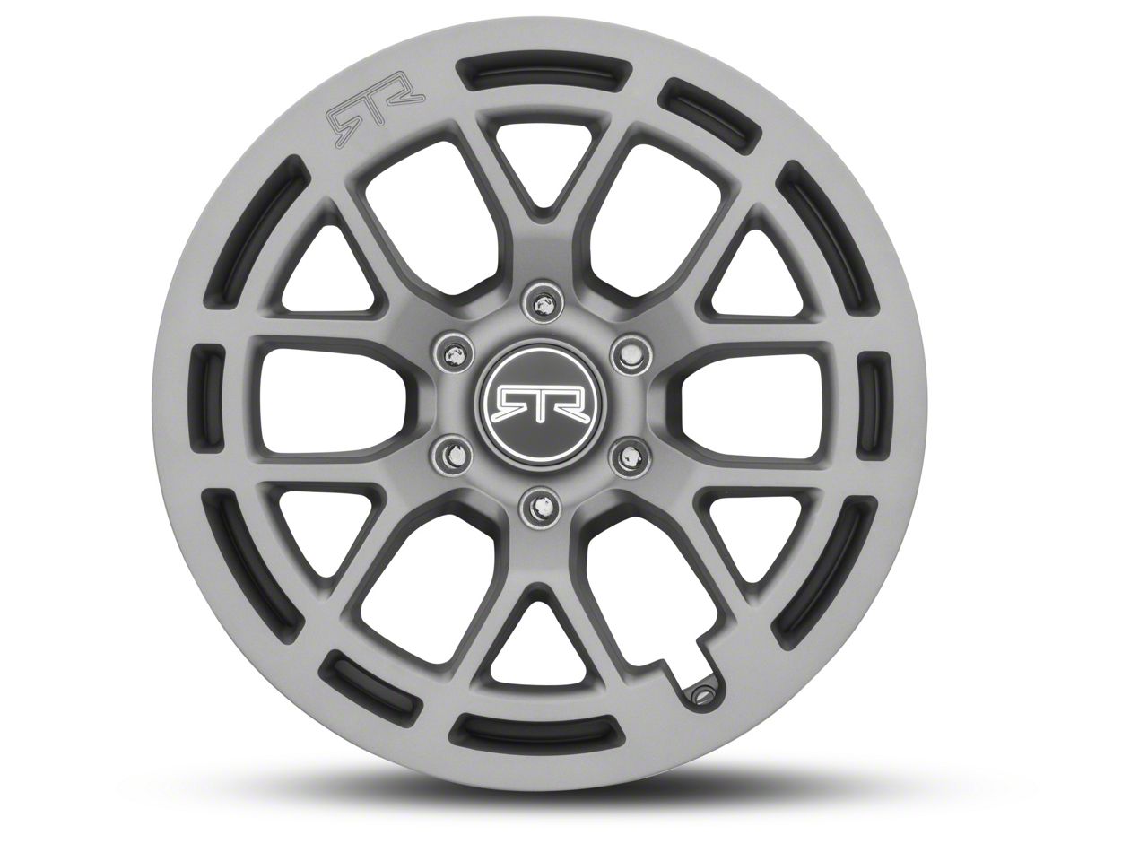RTR Ranger Tech 6 Satin Charcoal 6-Lug Wheel; 20x9; 0mm Offset 950SC ...