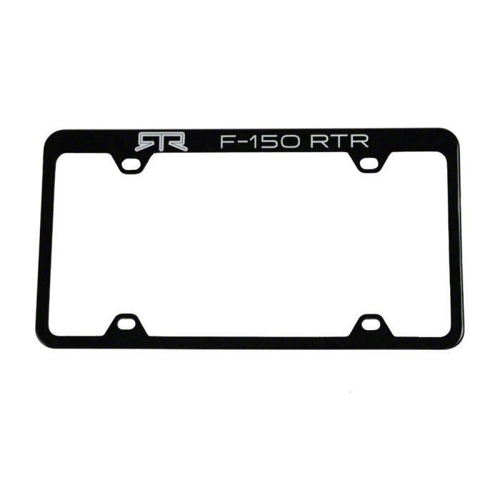 RTR F-150 License Plate Frame 0197-5301-01 (Universal; Some Adaptation ...
