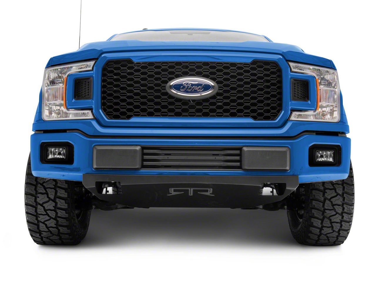 RTR F-150 Skid Plate; Satin Black 1897-7018-01 (18-25 F-150, Excluding ...